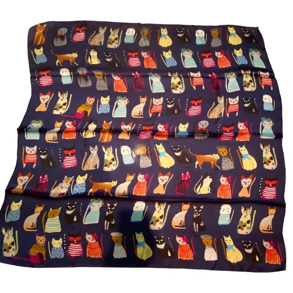 New Style Wear | Accessories | Cat Scarf Each Labled W Breed 36 X 36 ...